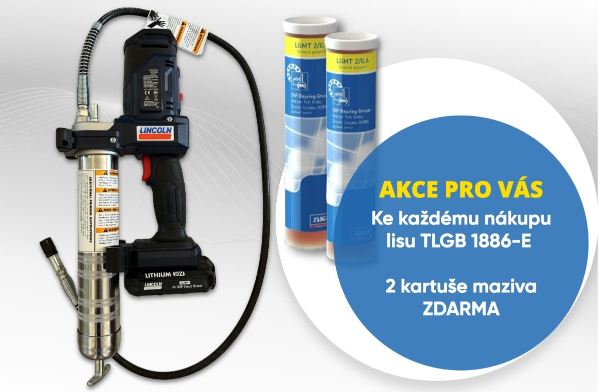 TLGB 1886-E SKF bateriový mazací lis pro náročné provozní podmínky | Arkov.cz