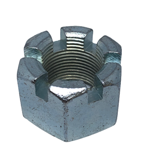 DIN 935 12x1.5 (8.8) ZN Matice korunková, jemný závit, zinek | Arkov.cz