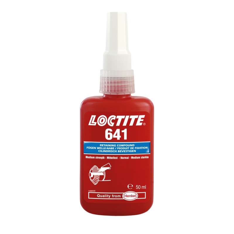 LOCTITE 641 50 ml LOCTITE lepidlo středněpevnostní, pro součásti, které ...