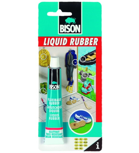 BISON BISON Liquid Rubber 50 ml lepidlo, které slepí, opraví, vyplní a ...