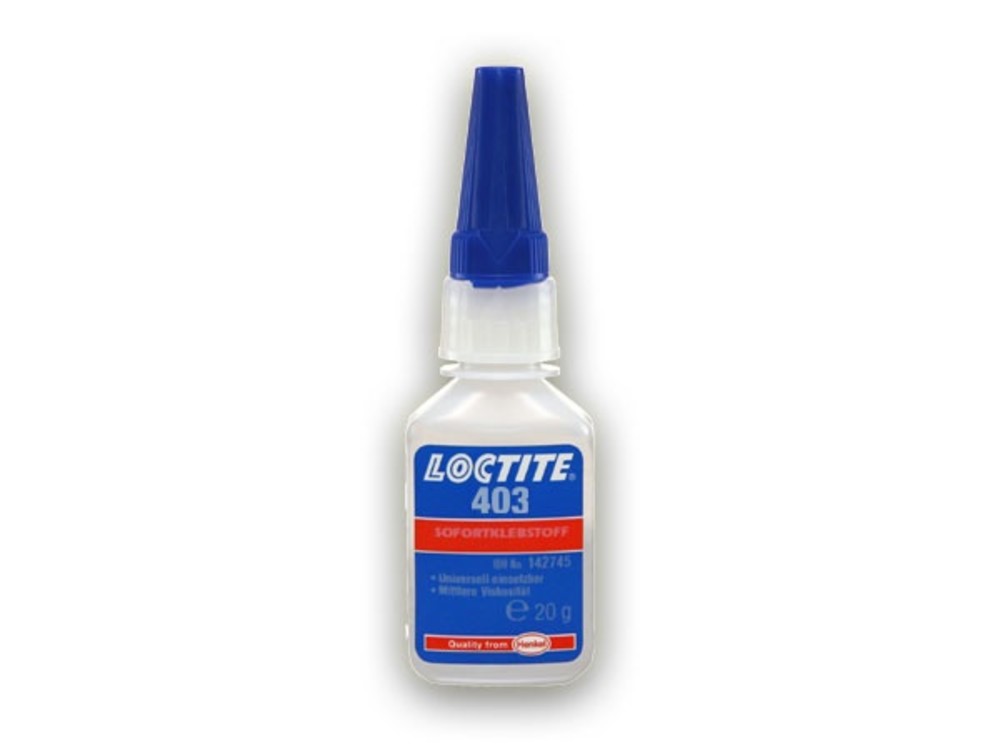 LOCTITE 403 20 ml LOCTITE Vteřinové lepidlo na bázi alkoxyetylu, nízký ...